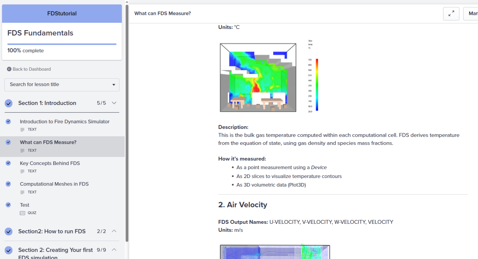 FDS Fundamentals Course - FDS Tutorial